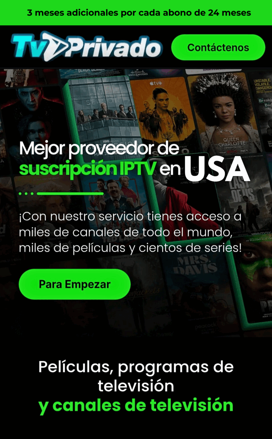 TV PRIVADO – TV PRIVADO – TV PRIME – IPTV LATINO – OFICIAL USA